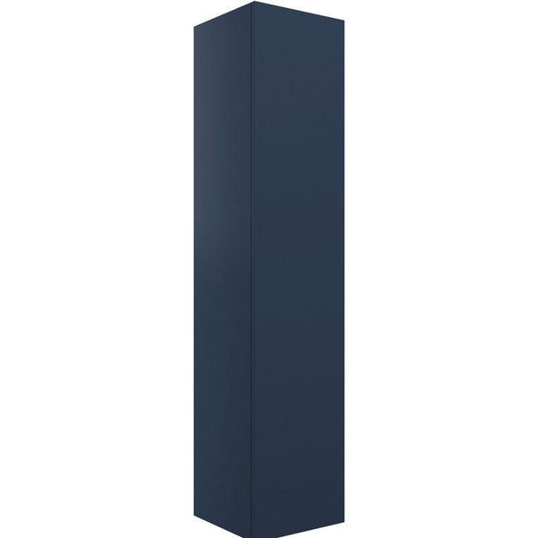 Ruby Kobe 350mm Wall Hung 1 Door Tall Unit - Matt Deep Blue - RUBY1062