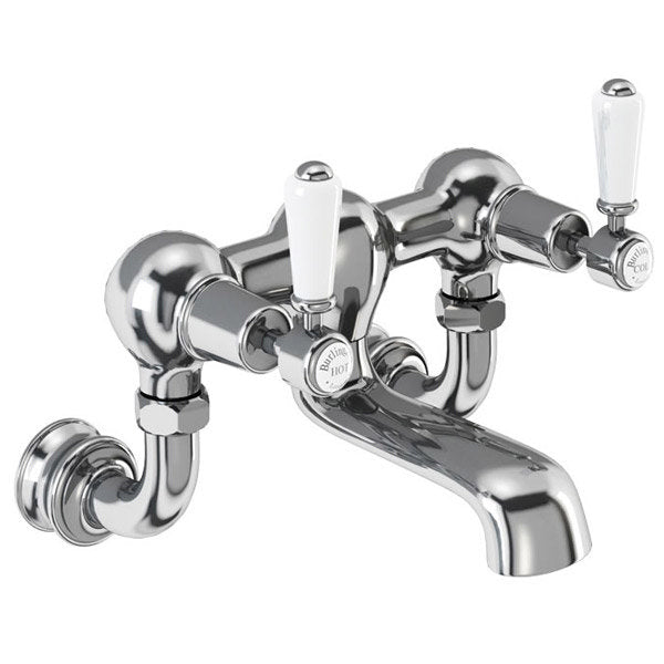 Burlington Kensington Regent Chrome Wall Mounted Bath Filler - KER24 ...