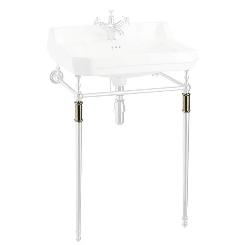 Burlington Regal Designer Basin Stand Extension Kit Brushed Nickel ...