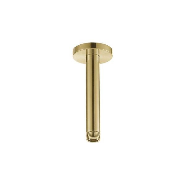 Flova 120mm Ceiling Mounted Shower Arm | Brushed Brass | BRB-KI08