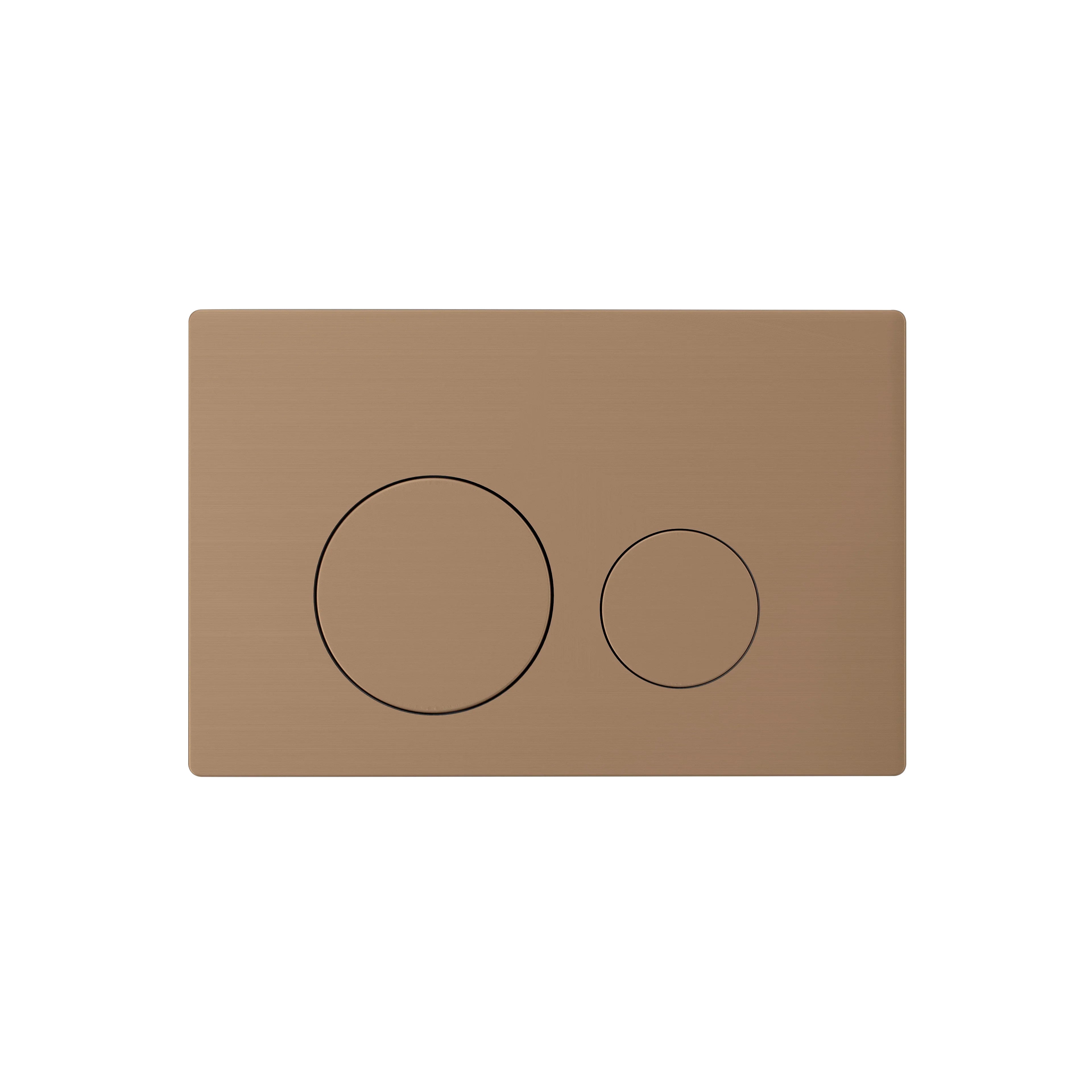 Imex Brushed Bronze Round Stainless Steel Flush Button | SSFB-RO-BRONZ