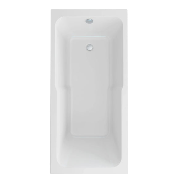 Imex Cast Quadro Keyhole 1700×800 Single Ended Bath - IMCQKH17X8