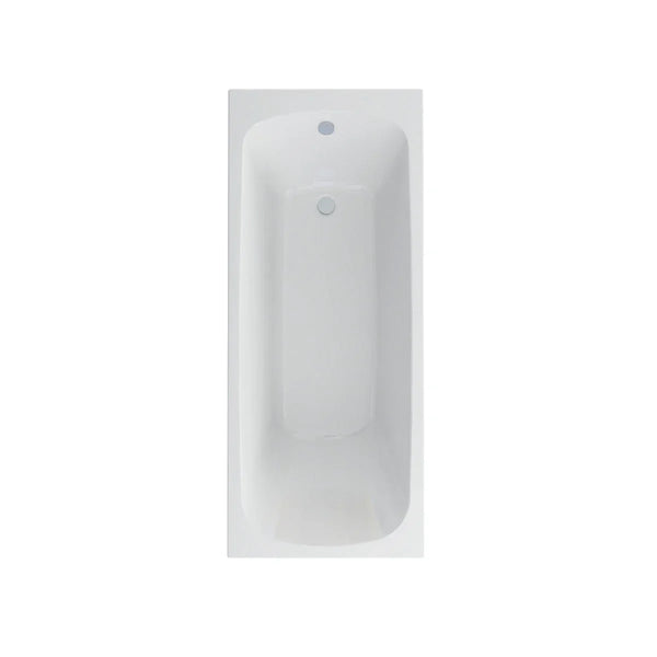 Imex Cast Reinforced Platto 1675 x 700 Single Ended Bath - IMCPLSE1675