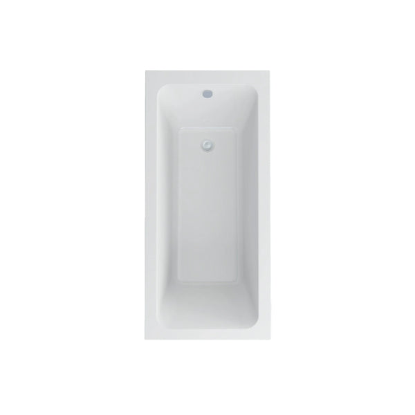 Imex Cast Reinforced Quadro 1500 x 700 Single Ended Bath - IMCQSE15X7