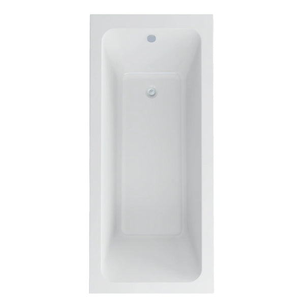 Imex Cast Reinforced Quadro 1700×700 Single Ended Bath - IMCQSE17X7