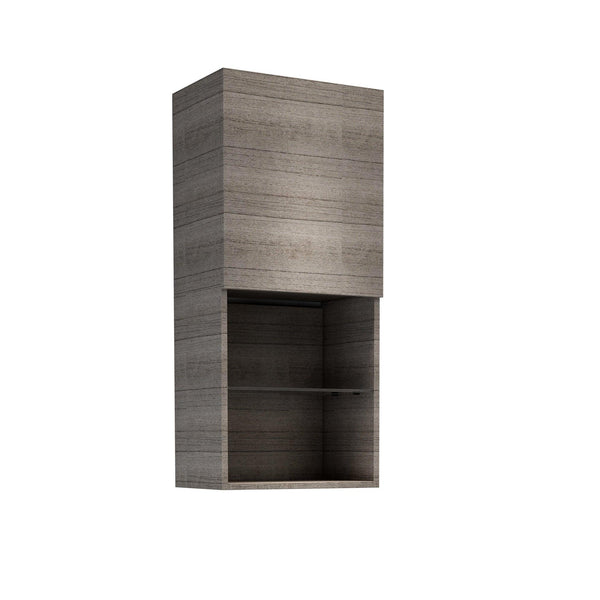 Imex Liberty Wall Storage Cabinet in Grey Oak - FCHM2775-400-B0031