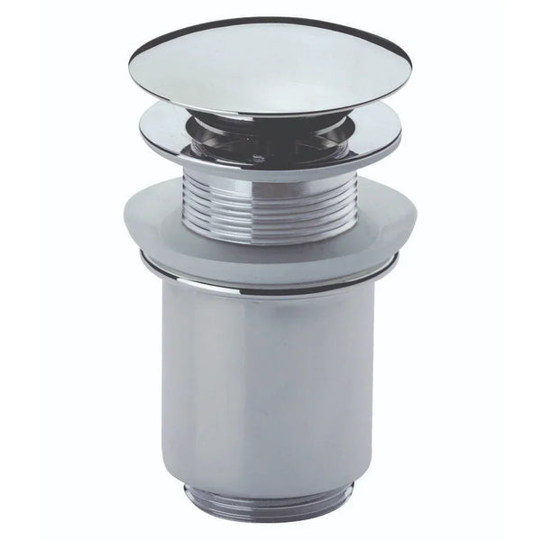 JTP Click Clack Unslotted Basin Waste - Chrome