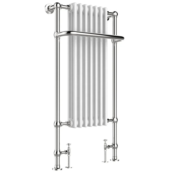 JTP Grosvenor Radiator Heated Towel Rail 1130mm H x 553mm W - Chrome