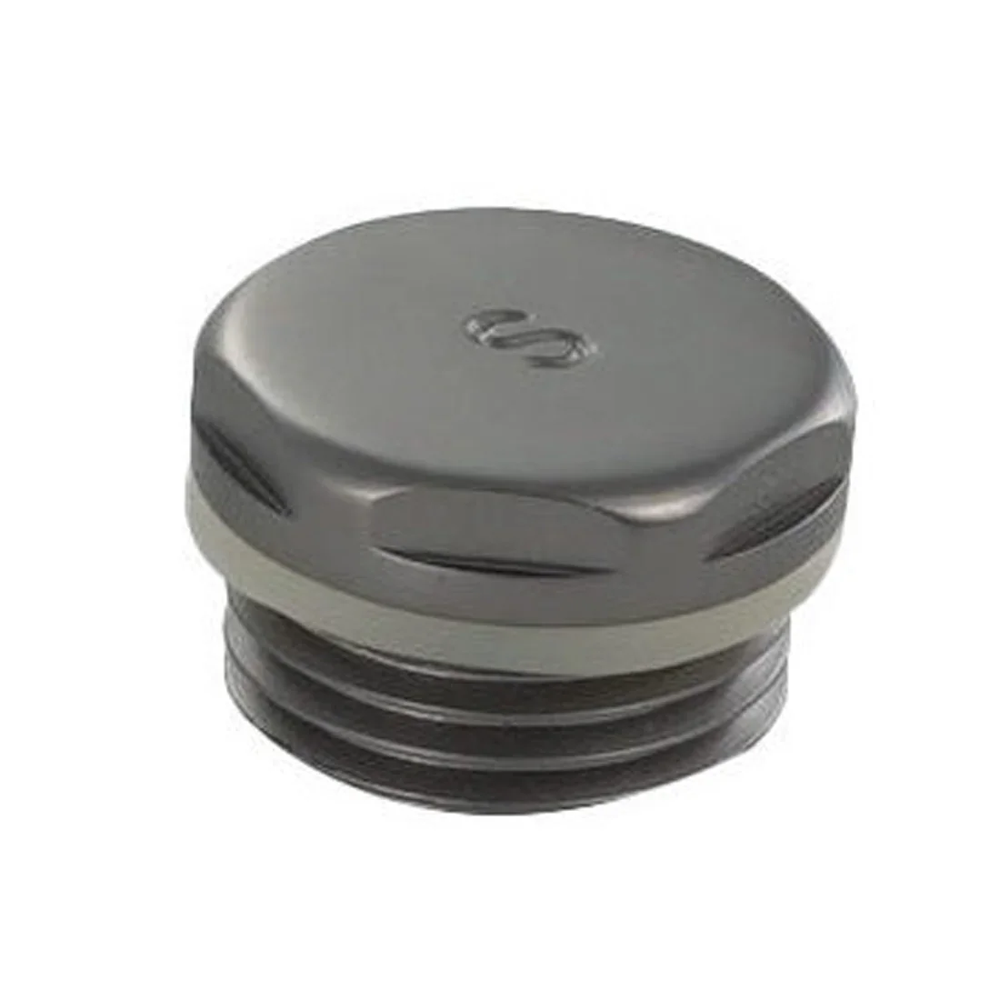 JTP Radiator Blanking Plug - Brushed Black - RBPBBL