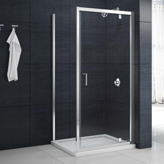 Merlyn MBOX 800mm Side Shower Panel - Chrome - MBSP800