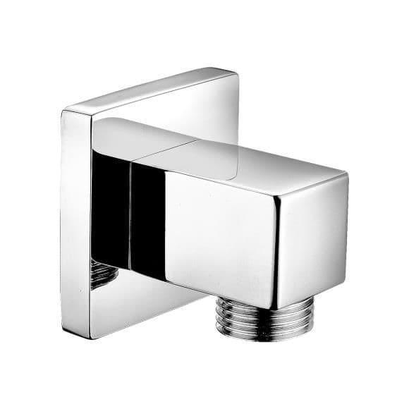 Oceana Blox Square Shower Wall Outlet Elbow