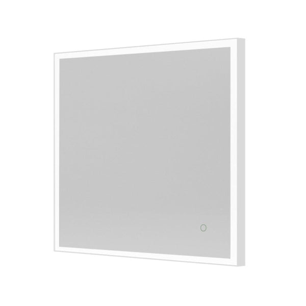 Origins Tate 700 x 700mm Square Light Mirror | White | B008264