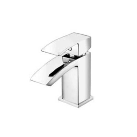 RAK Ceramics Metropolitan Monobloc Mini Basin Mixer Tap - Chrome - RAK