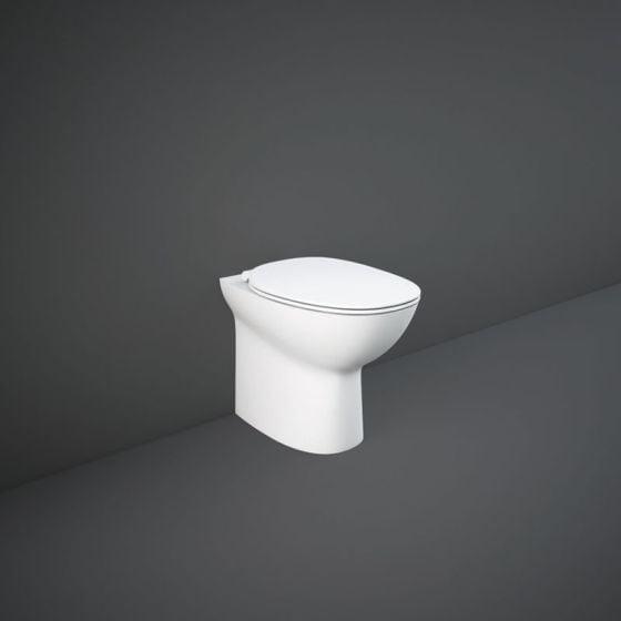 RAK Ceramics Morning Rimless Back to Wall Toilet Pan | White | MORWC13