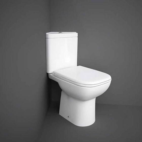 RAK Ceramics Origin Close Coupled Dual Flush Corner Cistern - White
