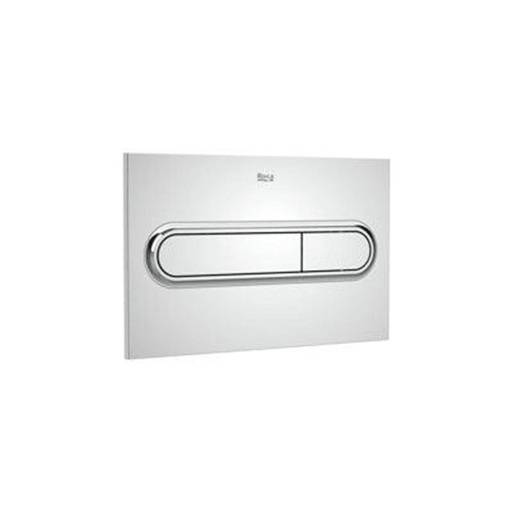 Roca PL1 Dual Flush Plate - Chrome