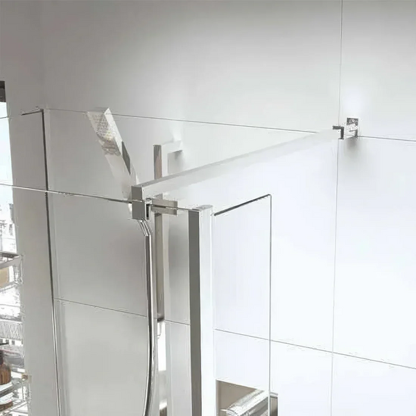 Roman Haven Select Square Low Level Brace Kit - Polished Chrome - HBBK