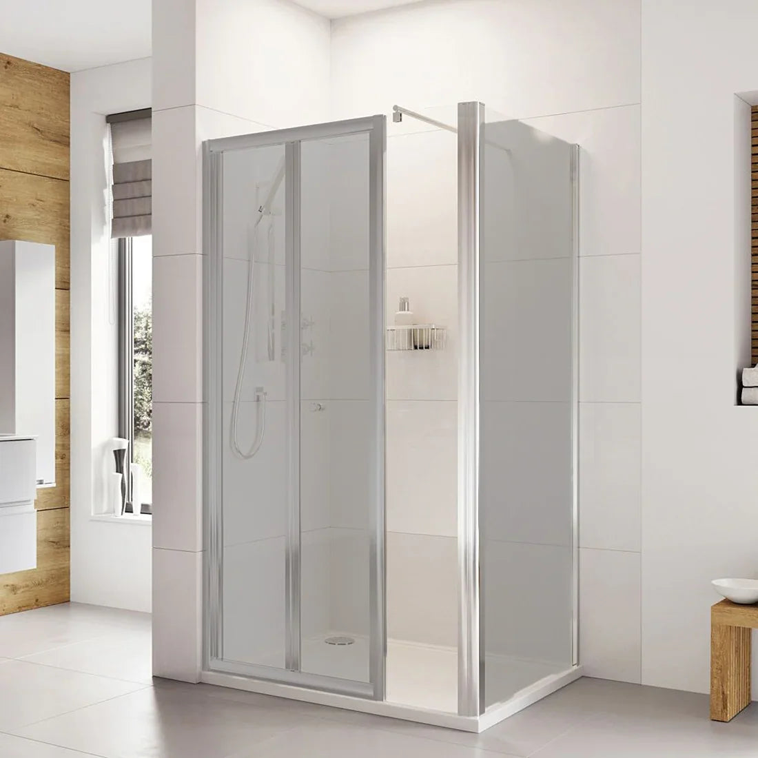 Roman Haven6 300mm Inline Panel - Polished Chrome - H3HL3CS