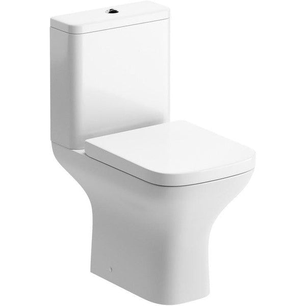 Ruby Bailey Wrapover Soft Close Toilet Seat - White - RUBY107420
