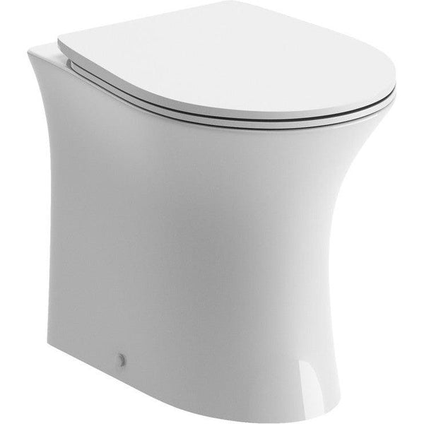 Ruby Bella Soft Close Toilet Seat - White - RUBY107423
