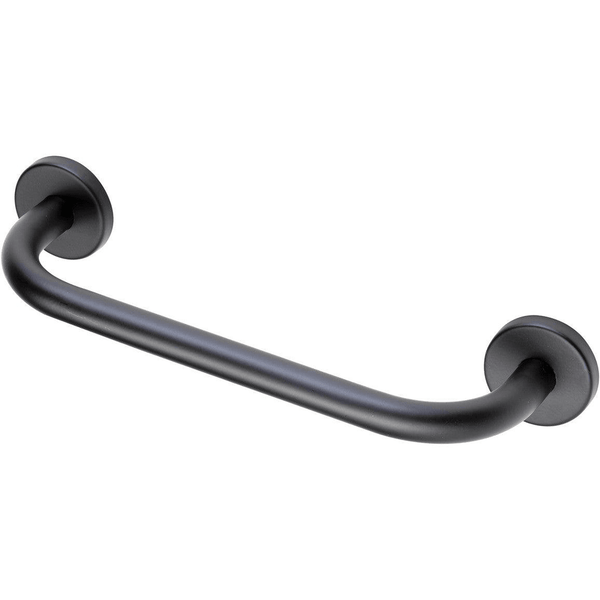 Ruby Straight 35cm Grab Rail - Matt Black - RUBY105498