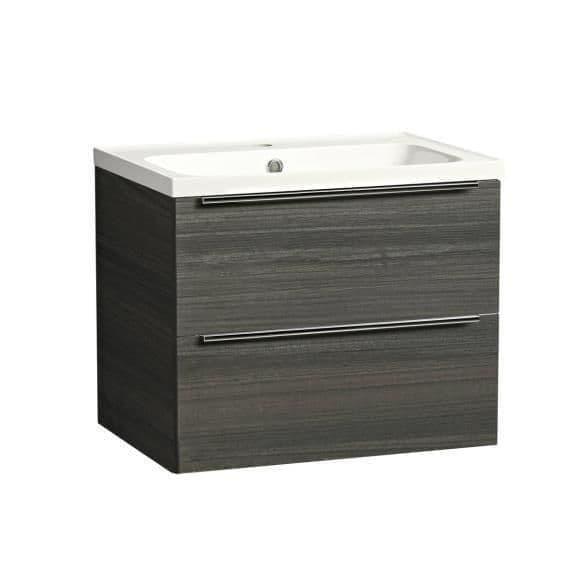 Tavistock Cadence 600mm Wall Hung Vanity Unit - Tundra Wood - CA600W.T