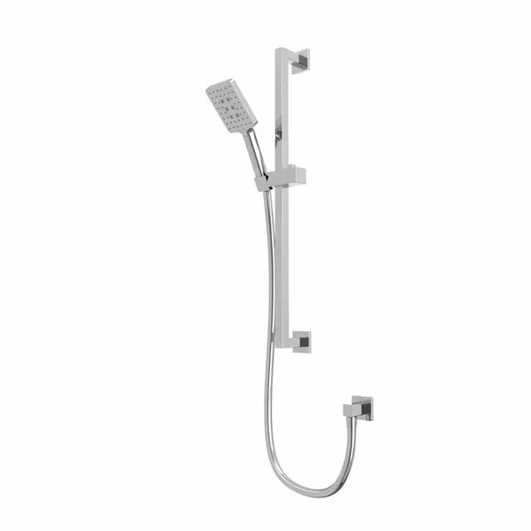 Tavistock Square Riser Kit with Hose & Elbow - Chrome - SVKIT30
