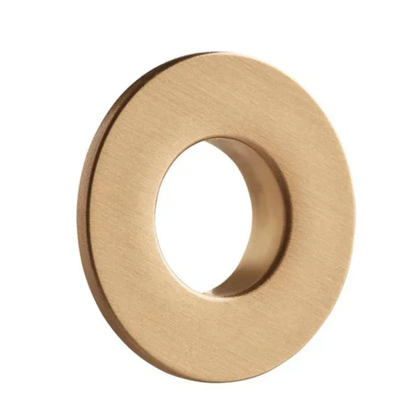 Tavistock Universal Basin Metal Overflow Cap - Brushed Brass - OVMCA