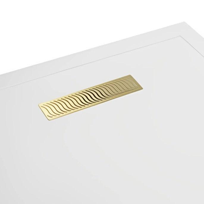 Traymate Linear Waste Pack - Brushed Brass