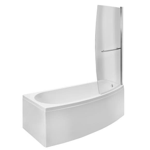 Trojan Space Saver Shower Bath with Panel & Bath Screen 1700x700mm (RH
