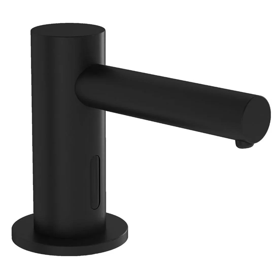 VitrA Origin Touch Free Short Soap Dispenser (Mains) | Matt Black | A4
