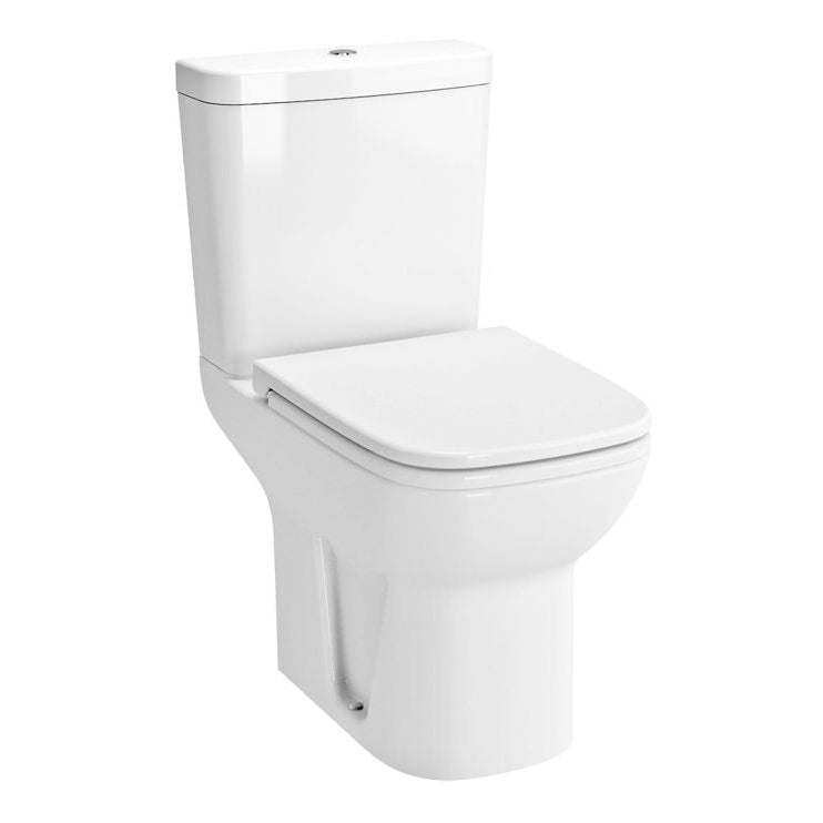 VitrA S20 Open Back Close Coupled Pan Only | White | 5513L003-0075